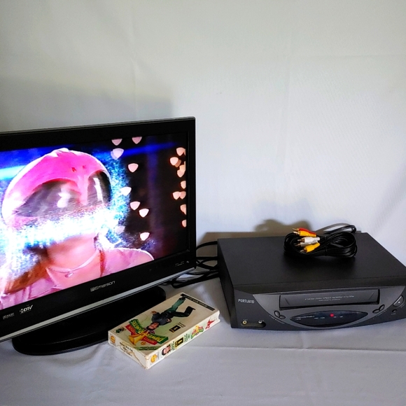 portland Sony | Other | Vhs Vcr Player Vintage Tv Movie Tapes Disney ...